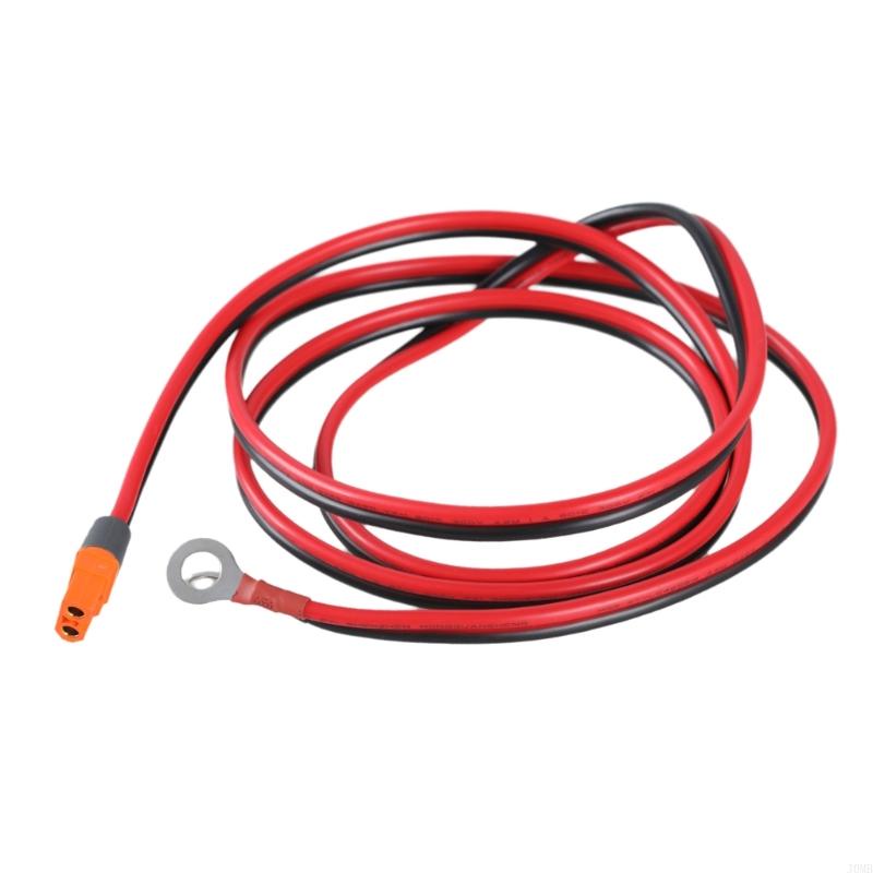 Jual XT60i Female Connector to O Rings Terminal Cable 12AWG Connection ...