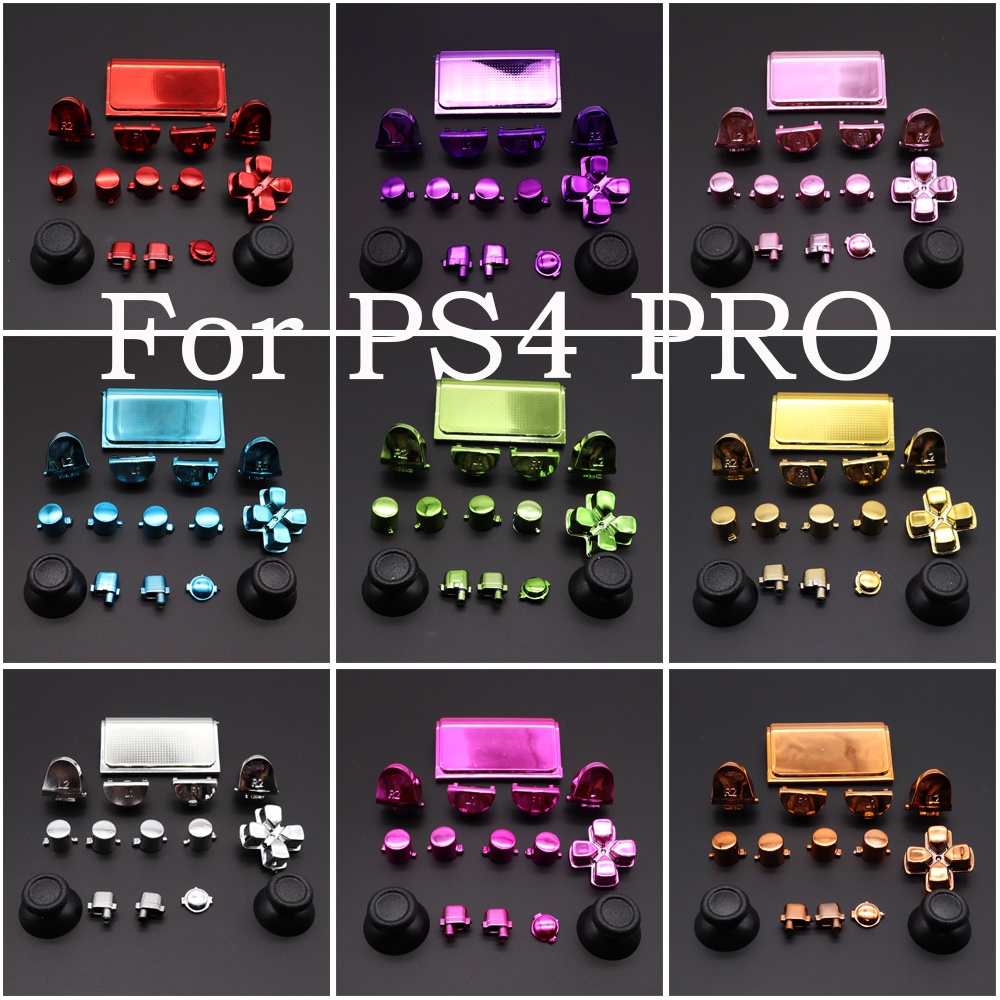 Jual 1set 9colors Full Set Joysticks D-pad R1 L1 R2 L2 Direction Key AB ...