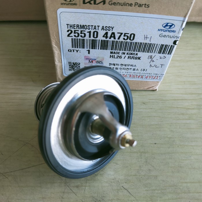 Jual Thermostat Thermostaat H1 Diesel A2 Asli 25510-4A750 Kode 098 ...