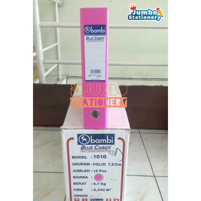 Jual pintar- Odner Bambi BRIGHT PINK 1010 Folio 7,5cm | Shopee Indonesia