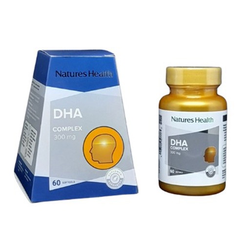 Jual Nature's Health DHA Complex 500mg 60 Capsul/Daya Ingat/Konsentrasi ...