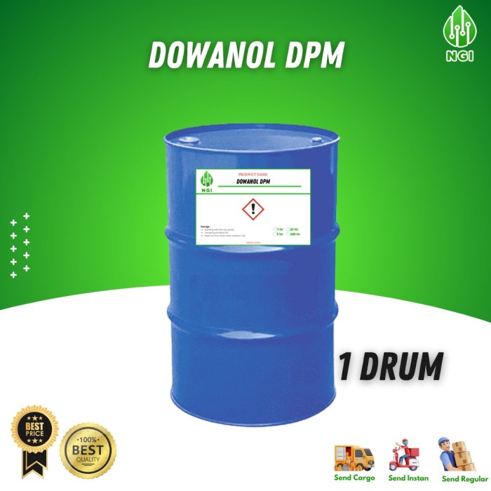 Jual Dowanol Dpm/ Bahan Reed Diffuser/ Dipropylene Glycol Methyl Ether ...