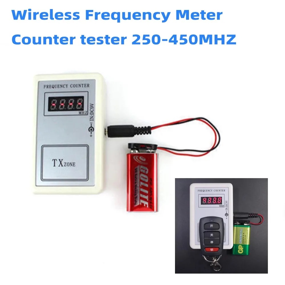 Jual NEW Digital Frequency Meter Counter Handheld Wireless Remote ...