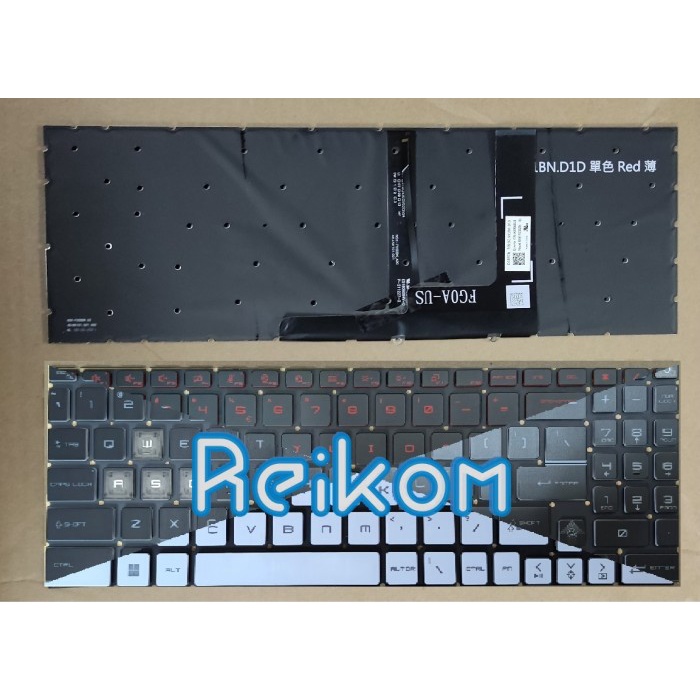 Jual Keyboard Msi Katana Gf66 11Uc 11Ud 11Ue 12Ud Gf76 12Uc 12Ue ...