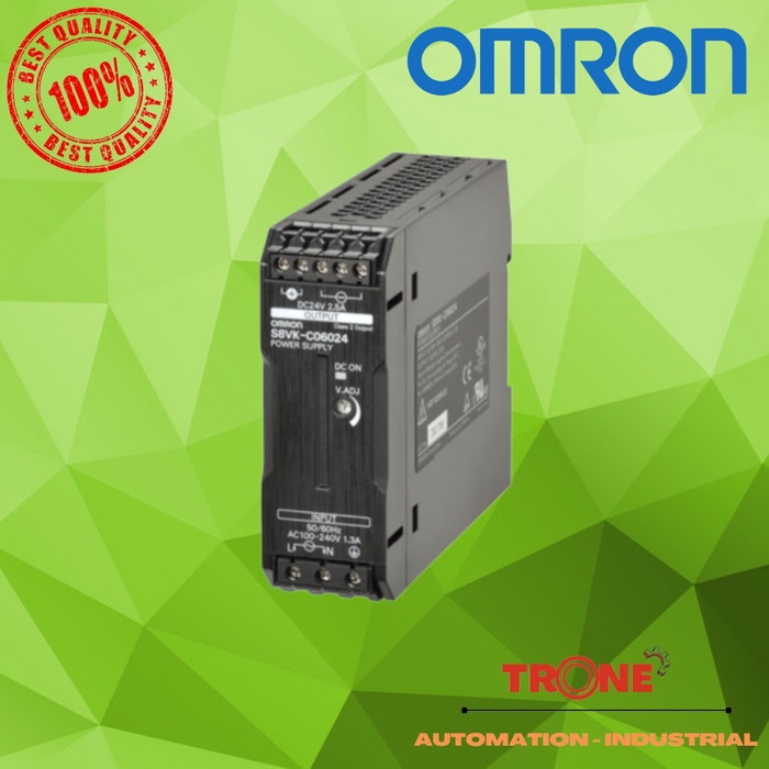 Jual Power Supply S8Vk-C06024 Omron ( Din Rail Mount - 24V Dc 2.5A ) Ready | Shopee Indonesia