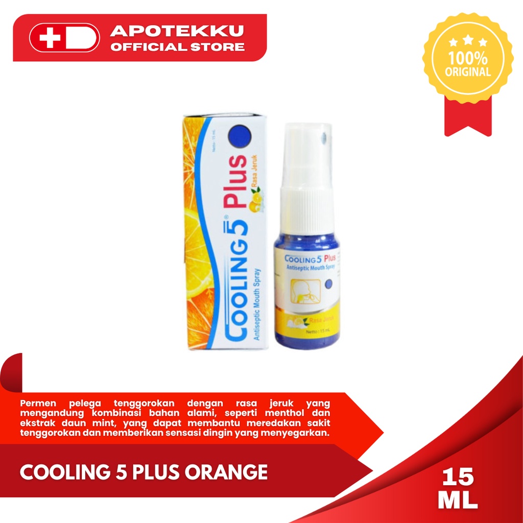 Jual COOLING 5 PLUS ORANGE | Shopee Indonesia