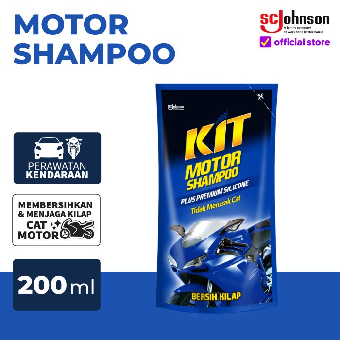 Jual Kit Motor Shampoo Pouch 200mL | Shopee Indonesia