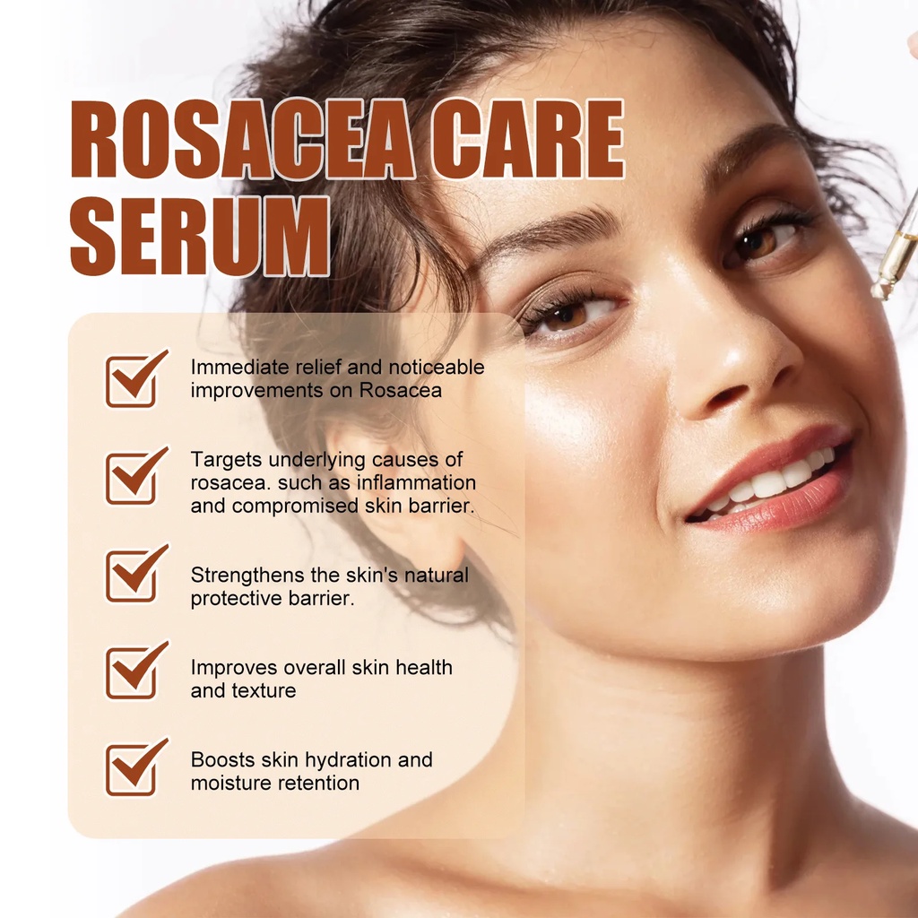 Jual IMPORT ROSACEA CURE SERUM ERYTHEMA REPAIRING ANTI AG-ING SOOTHING ...