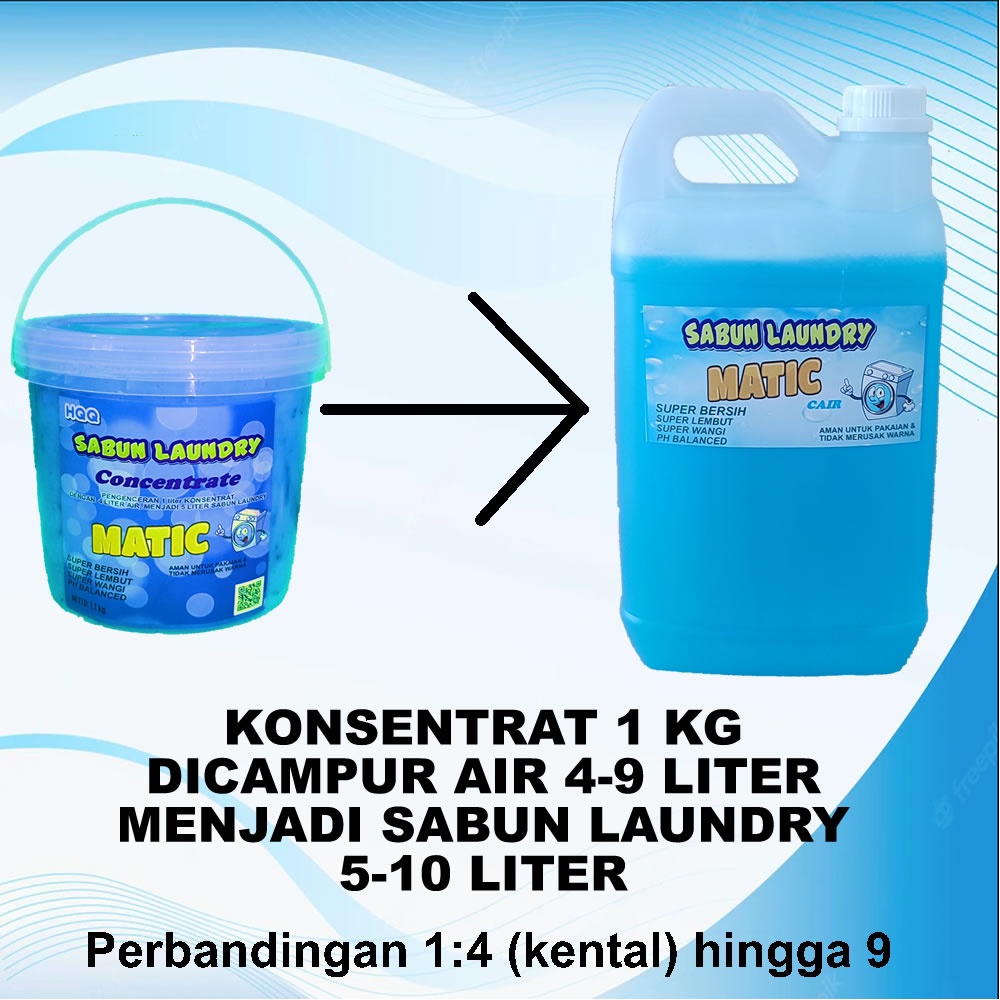 Jual ID HQQ BIANG SABUN LAUNDRY DOUBLE PEWANGI 500GR U/ MENJADI SABUN DETERGENT LAUNDRY CUCI ...