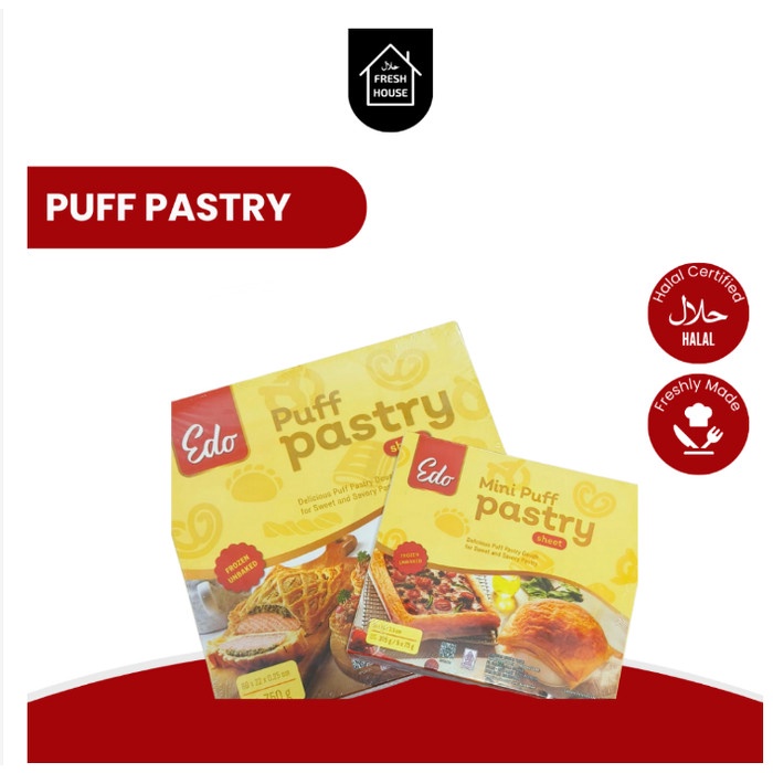 Jual Lalaa_Store EDO PUFF PASTRY/ADONAN PUFF PASTRY/KULIT ZUPPA PASTRY ...