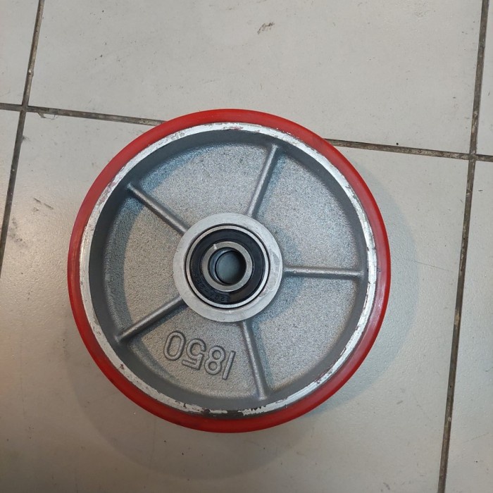 Jual Ready Roda Hand Pallet Pu 180X50 Mm | Shopee Indonesia