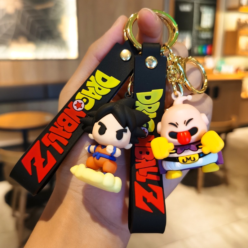 Jual New Anime Dragon Ball Key Chain Z Super Saiyan Son Goku Bulma ...