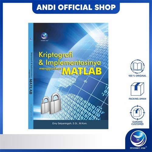 Jual Penerbit Andi - Buku Kriptografi Dan Implementasinya Menggunakan Matlab | Shopee Indonesia