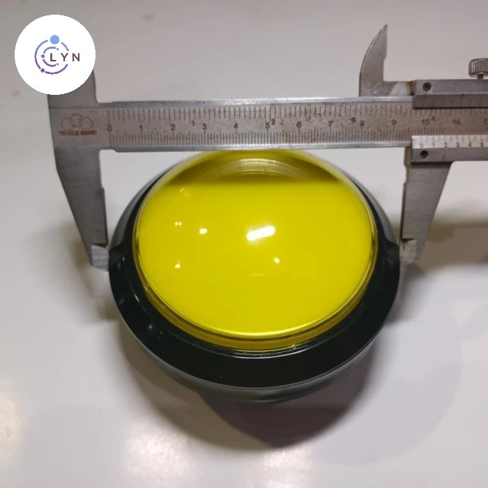 Jual Tombol Cembung Dome Besar Big Arcade Dingdong 10Cm 100Mm Quiz Push ...