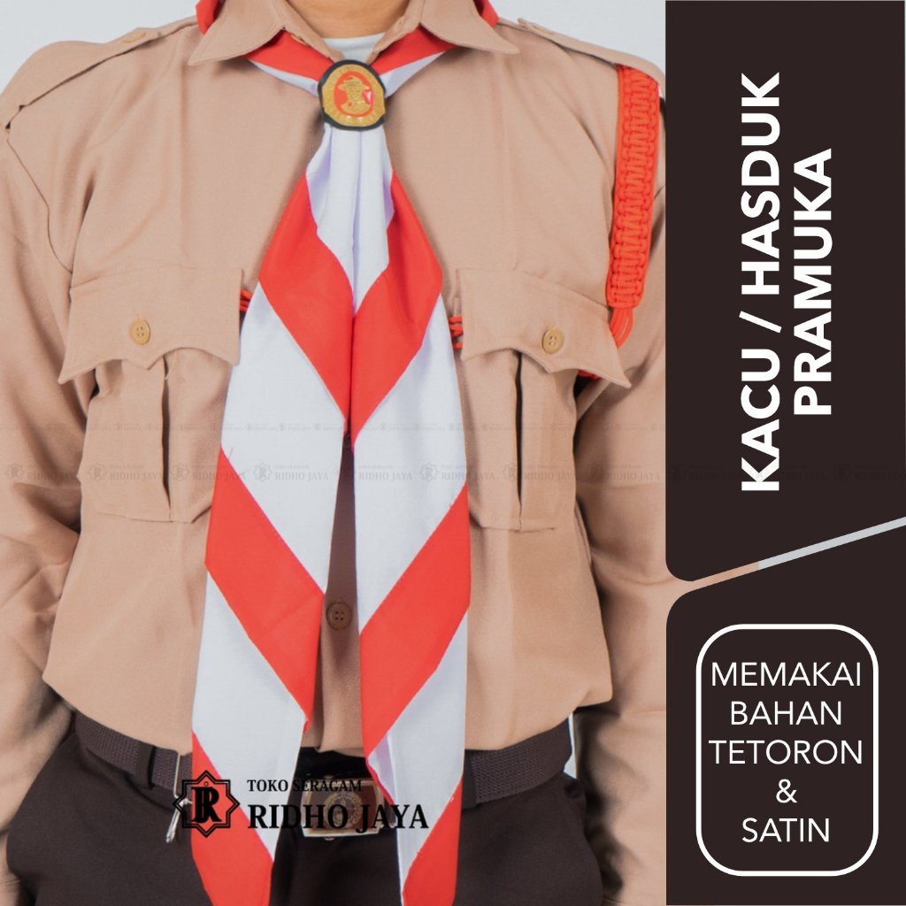 Jual RIDHO JAYA - Dasi Pramuka Kacu Pramuka Hasduk Pramuka Merah Putih ...