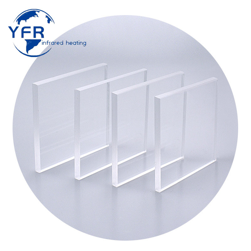Jual Transparent circular fused quartz plates glass quartz sheet ...