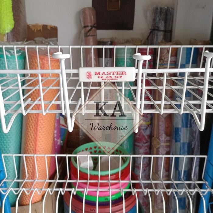 Jual Rak Piring Besi / Rak Besi Master Susun 4 (Gojek/Grab) - Asli ...