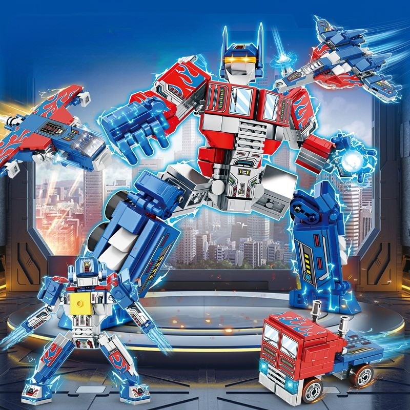 Jual 2024 Transforming Robot Autobot Children Building Blocks Toy Boy'S Gift Autobot Model Boy ...