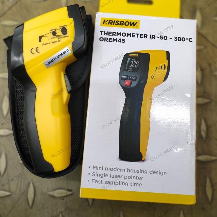 Jual Asli..! Thermometer Infrared Krisbow Ir -50 To 380 C 10206574 ...