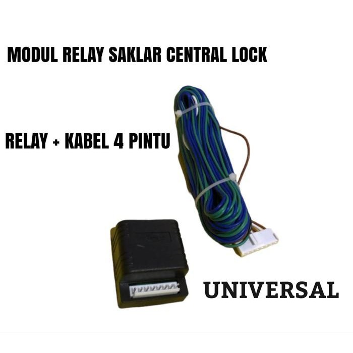 Jual Modul - Relay - Saklar Central Lock - Sentral Lock | Shopee Indonesia