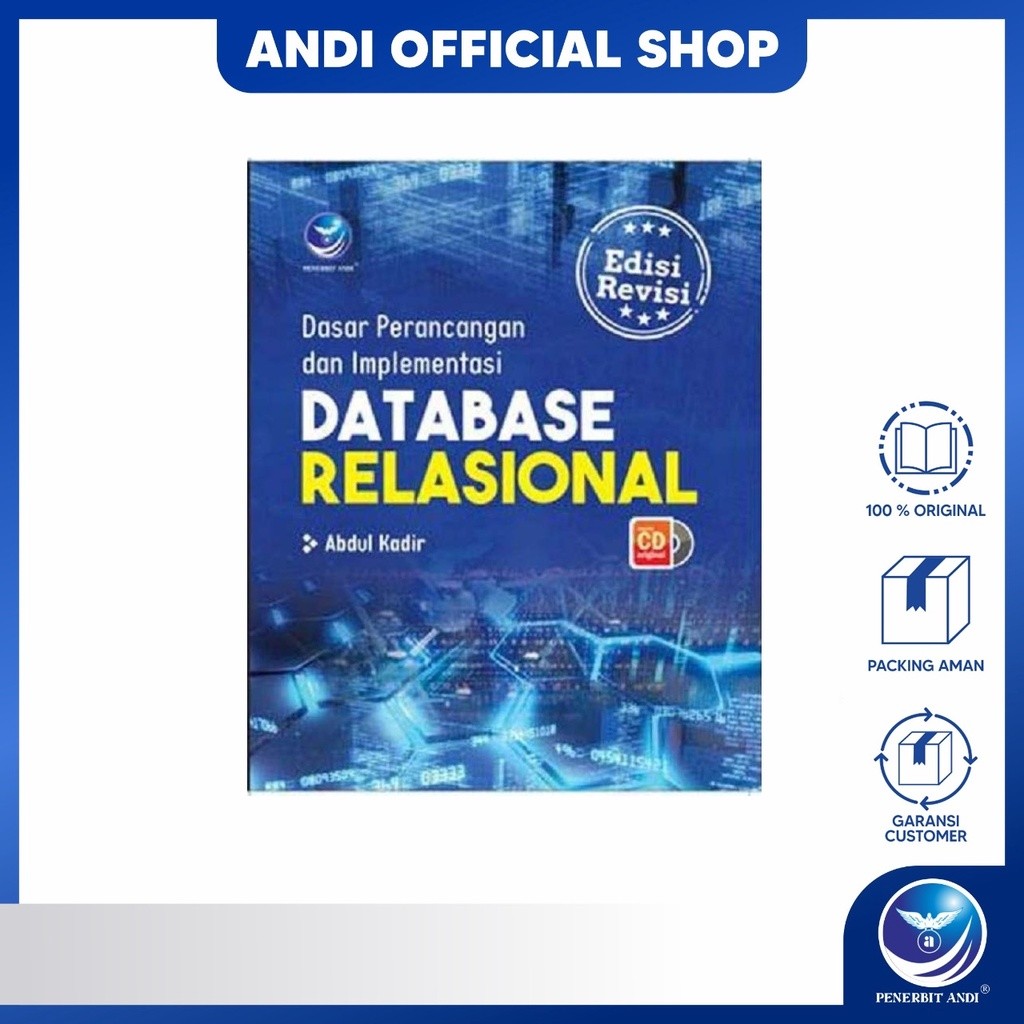 Jual Penerbit Andi - Buku Dasar Perancangan Dan Implementasi Database ...