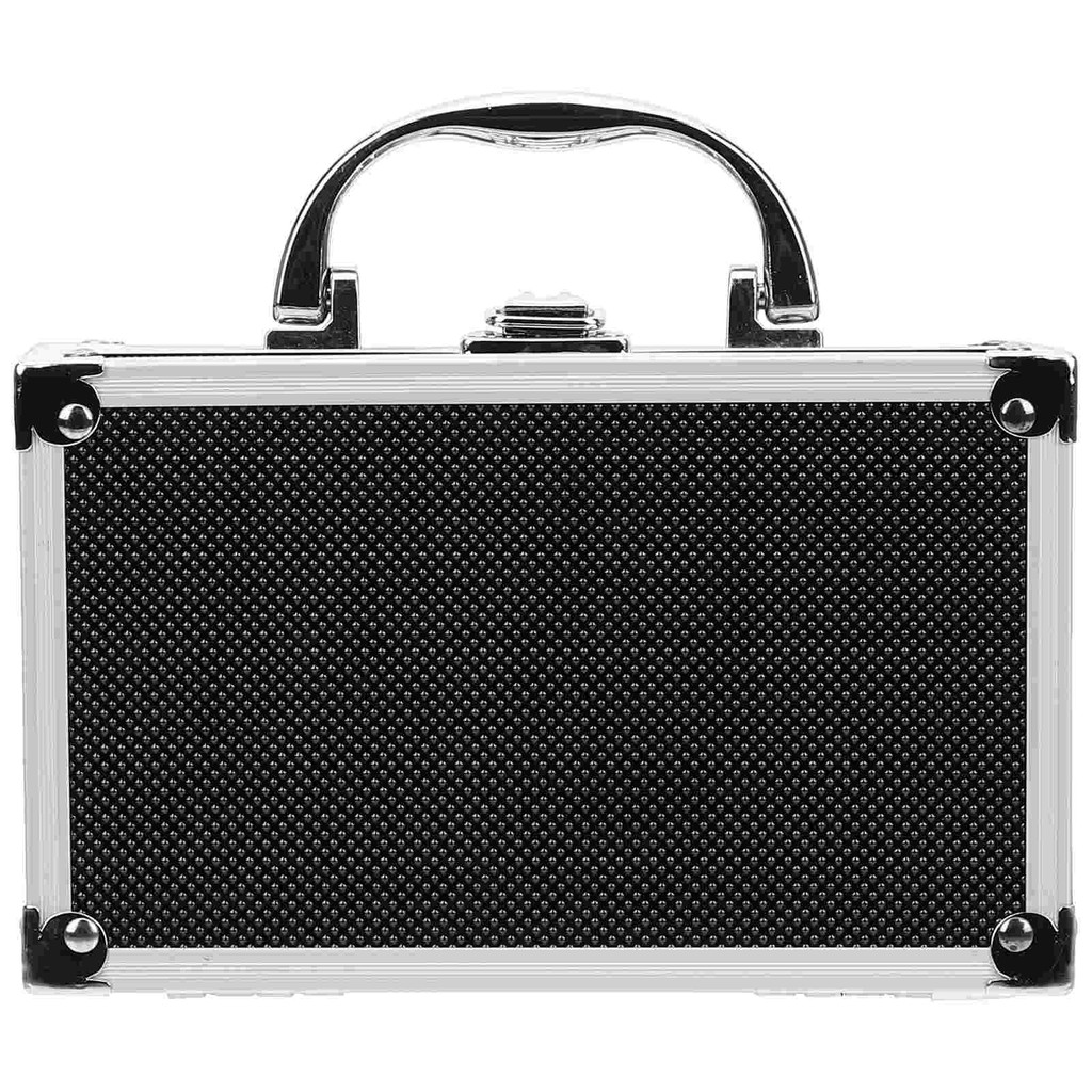 Jual Aluminum Case 7Inch Lock Metal Briefcase Ripple Foam Hard Aluminum ...