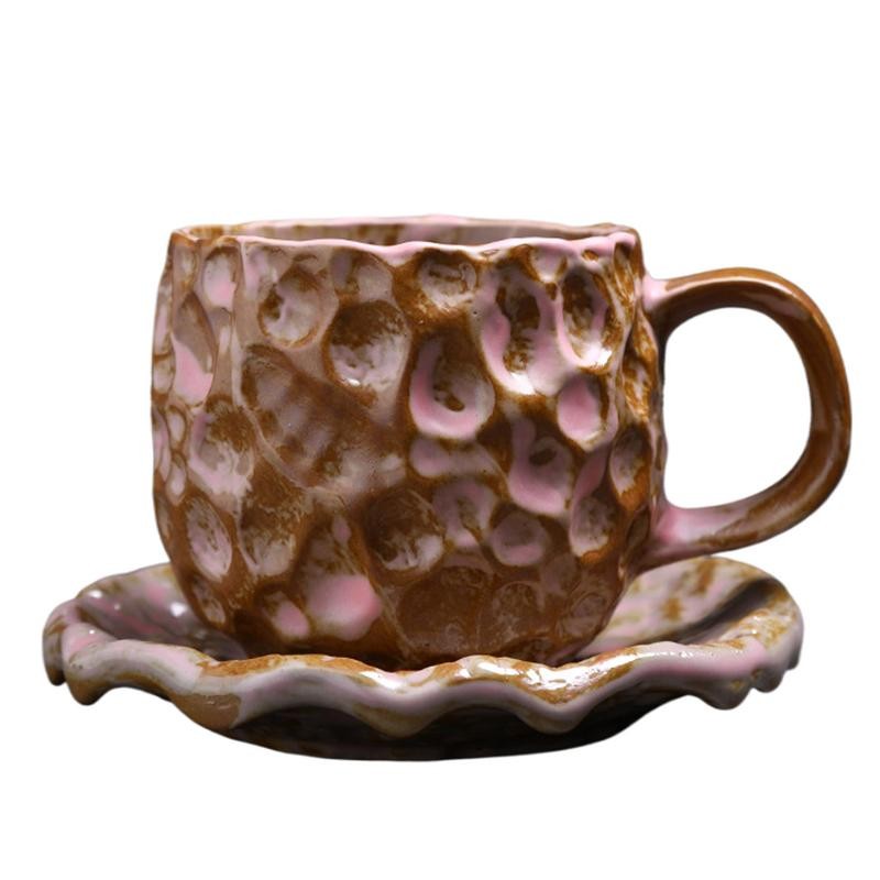 Jual Ceramic Large Latte Mug ceramic coffee cup and saucer set ...