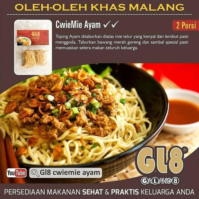 Jual SemuAReadyYaB0Zq- Cwie Mie Ayam Khas Malang/Frozen food GL8-non halal | Shopee Indonesia