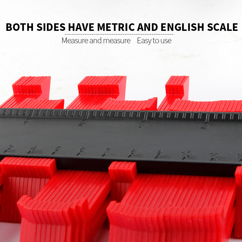 Jual Locking Wider Contour Gauge 1Pcs Profile Tool Tiles Edge Shaping ...