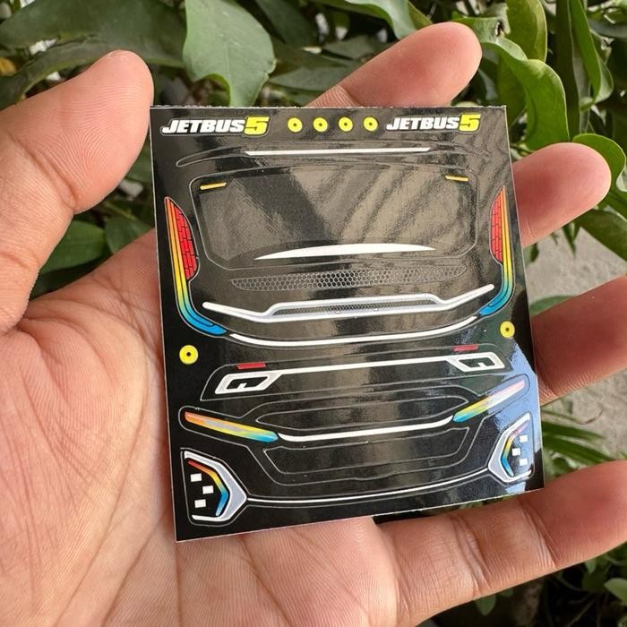 Jual STIKER HEADLAMP MINIATUR BUS/AKSESS MINIATUR BUS JB5 dan JB3 ...