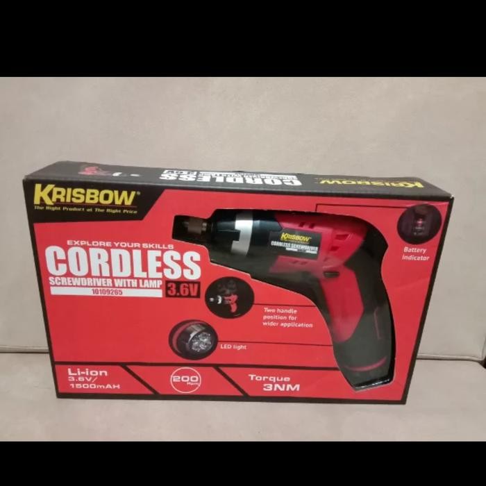 Jual CORDLESS BOR KRISBOW | Shopee Indonesia