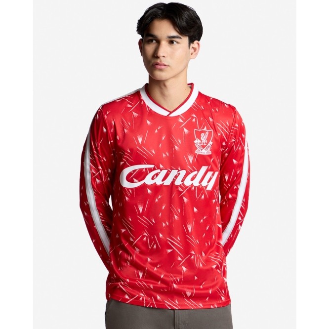 Jual Liverpool FC Long sleeve 89 Home Shirt - Official LFC Jersey ...