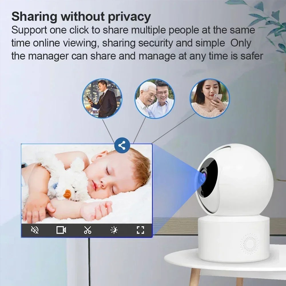 Jual Carecam Pro 5 Mp Wifi Camera Two-Way Language Communication Ai ...