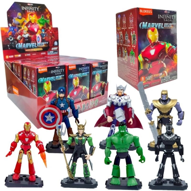 Jual Blind Box Blokees Avengers Infinity Saga Galaxy Version 01 Action ...