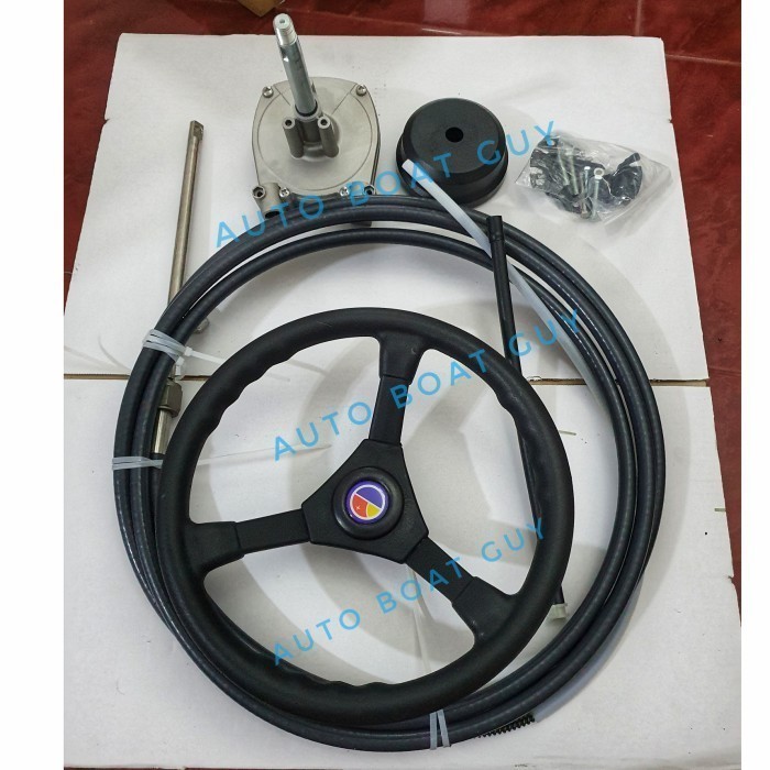 Jual Setir Set 4 METER Perahu Kapal PLANETARY 3 GIR (Upgrade Rotary ...