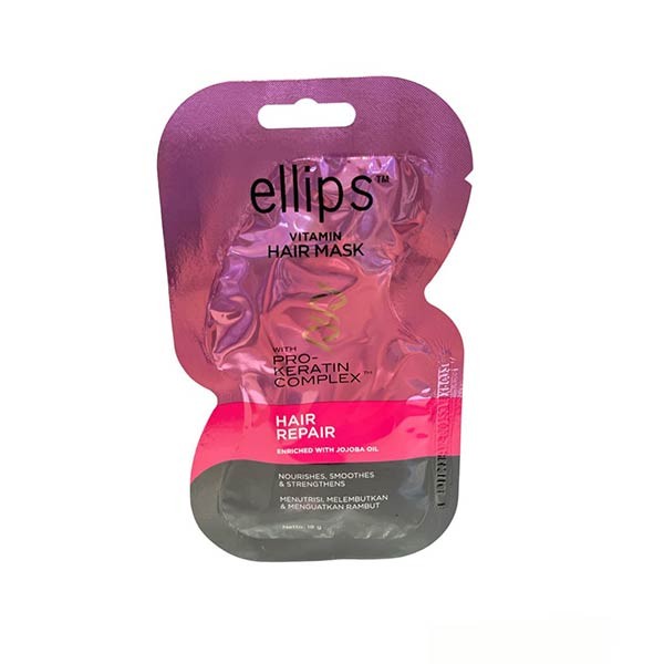 Jual ELLIPS HAIR MASK PRO KERATIN SACHET 18ML | Shopee Indonesia