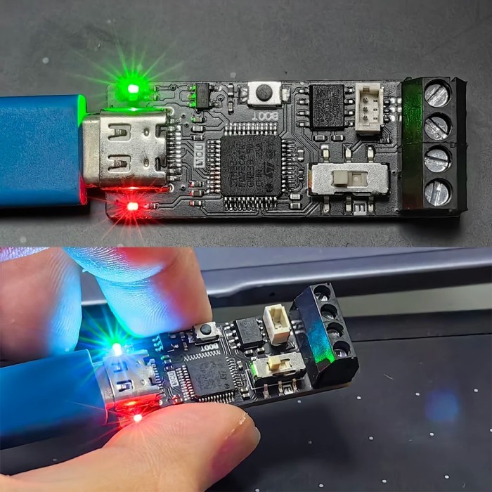 Jual TYPE-C USB to CAN Module CANable PCAN Debugger CAN bus debugging ...