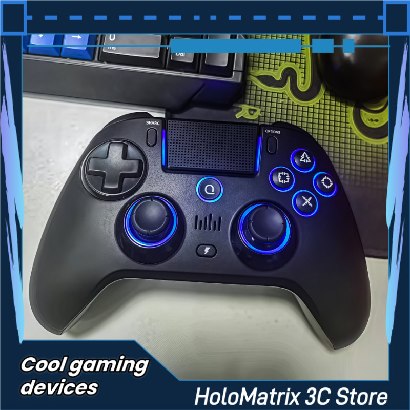 Jual ORI QRD Spark N5 Bluetooth Gamepad Hall Joystick Six Axis | Shopee ...