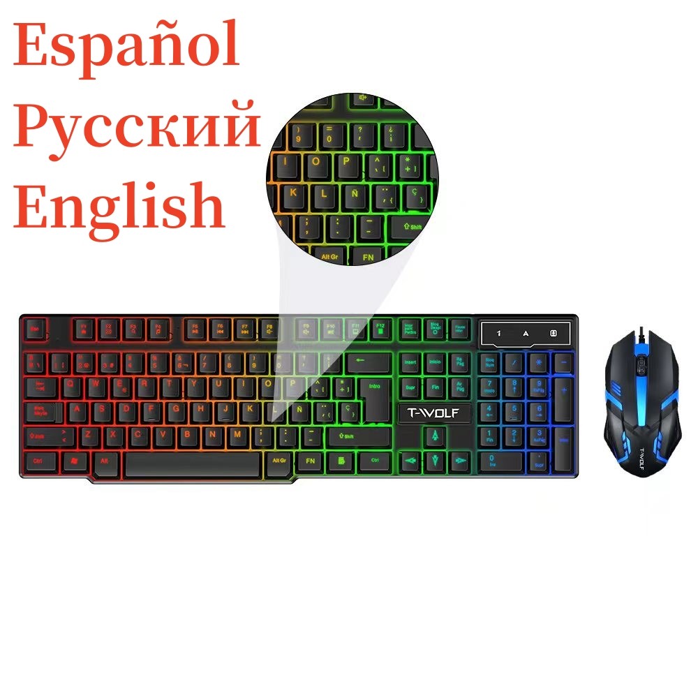 Jual Russian Keyboard With Russian Layout 100% Keyboard Spanish ...
