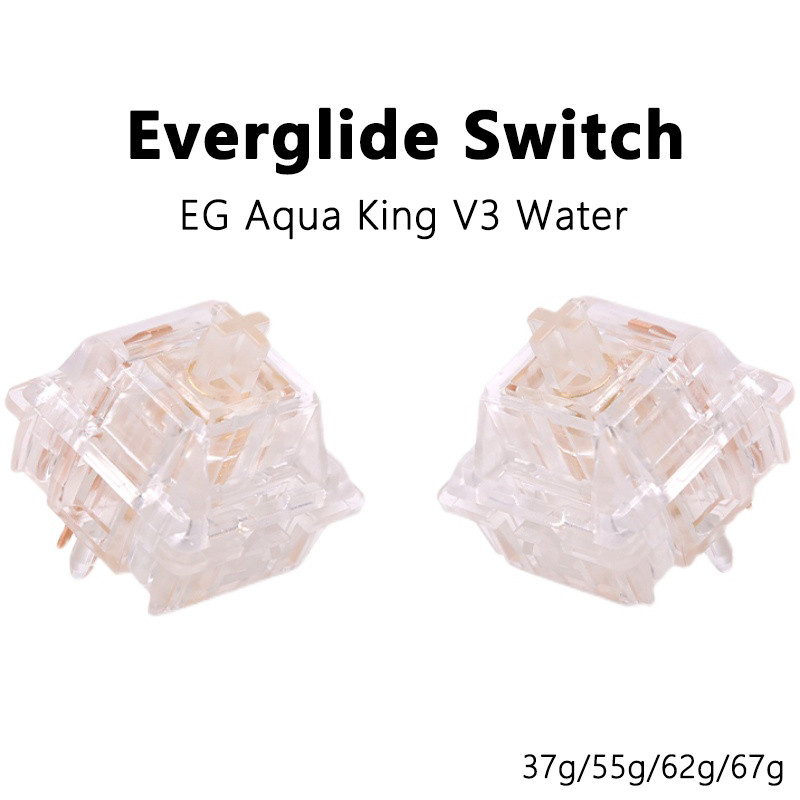 Jual Everglide Eg Aqua King V3 Water King Linear Switch 5Pin Rgb 37G 55G 62G 67G Mx Switches For ...