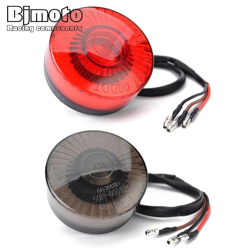 Jual Motorcycle Tail Light Led Rear Stop Lamp Signals For Harley Honda ...