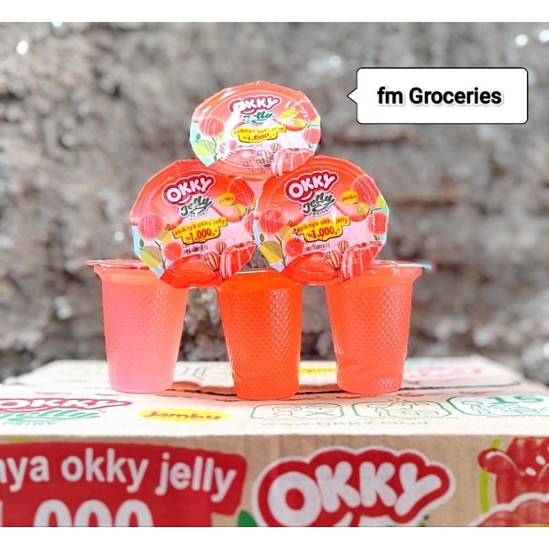 Jual Okky Jelly Drink Dus isi 24 gelas | Shopee Indonesia