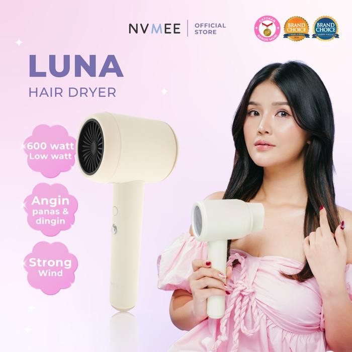 Jual CopsiYee NVMEE - NEW LAUNCHING Luna Hair Dryer Strong Wind & Low ...