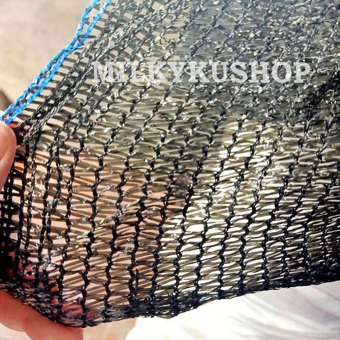 Jual JTTOP" PARANET 75% PER 1 METER SHADING NET JARING ATAP HITAM ...