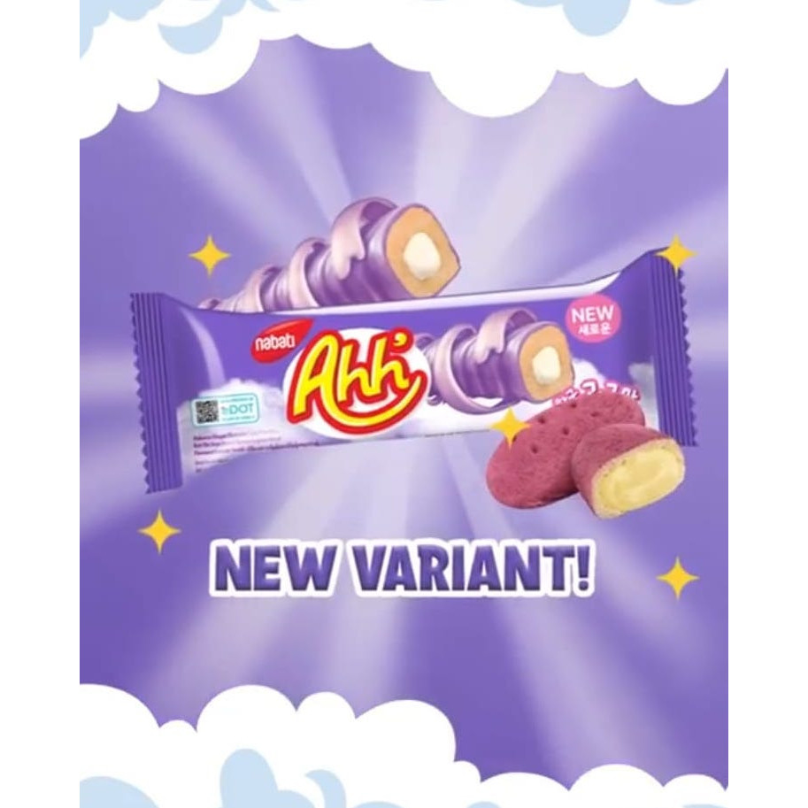 Jual Eumsig Nabati Ahh Korean Goguma Filling Vanilla Milky / Cocopan ...
