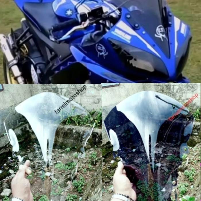Jual Whindshield r15 v2 visor r15 v2 | Shopee Indonesia