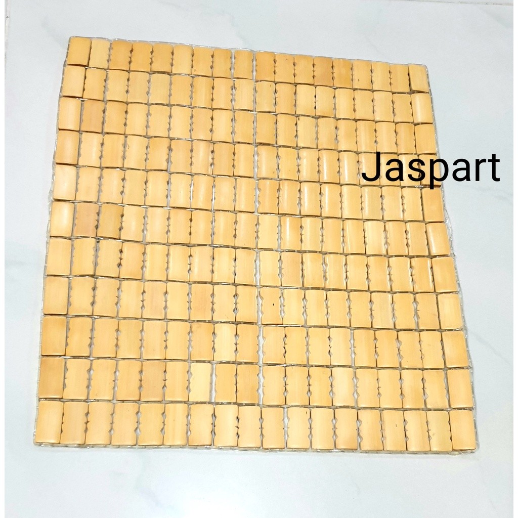 Jual Alas Duduk Bambu Anti Panas untuk Kursi Sofa Jok Mobil 43 cm x 43 ...
