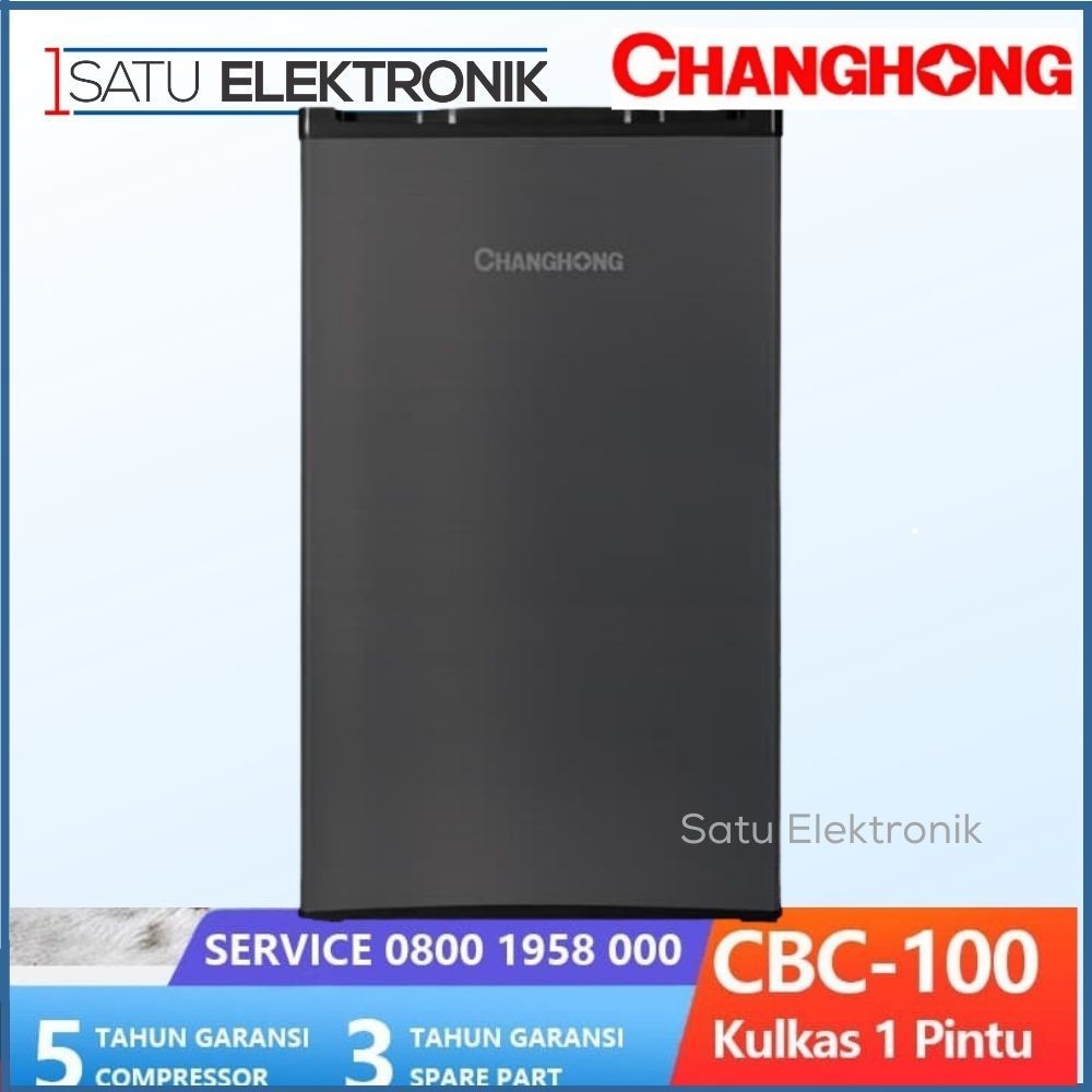 Jual CHANGHONG CBC100 Kulkas 1 Pintu / Lemari Es (92 Liter) Low Watt ...