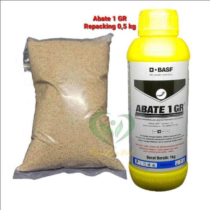 Jual Abate 1 GR pembasmi jentik nyamuk isi 500 gram larvasida dbd ...