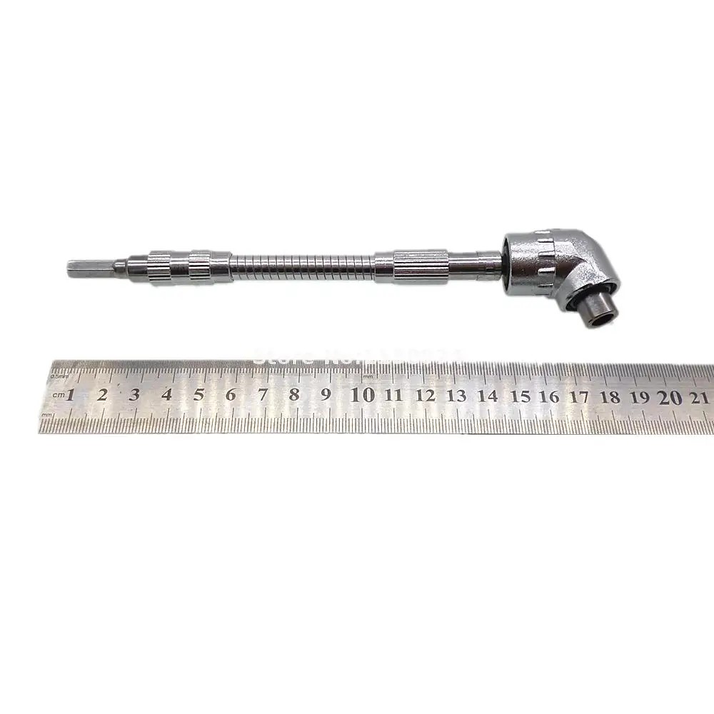 Jual 105 Degree Right Angle Head Screw Driver Adapter 1/4" Hex Shank ...